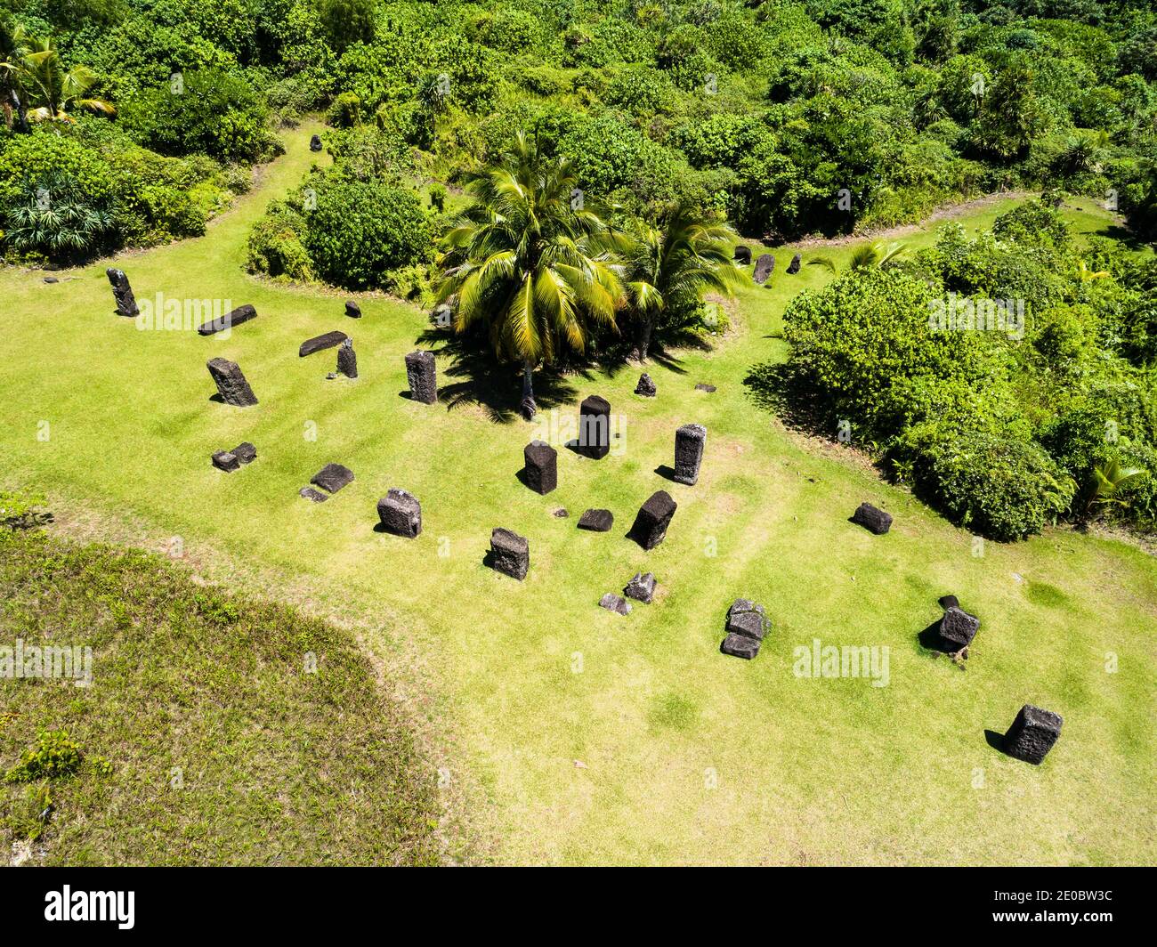 Badrulchau Stone Monoliths, stone face monoliths, ancient ruins ...