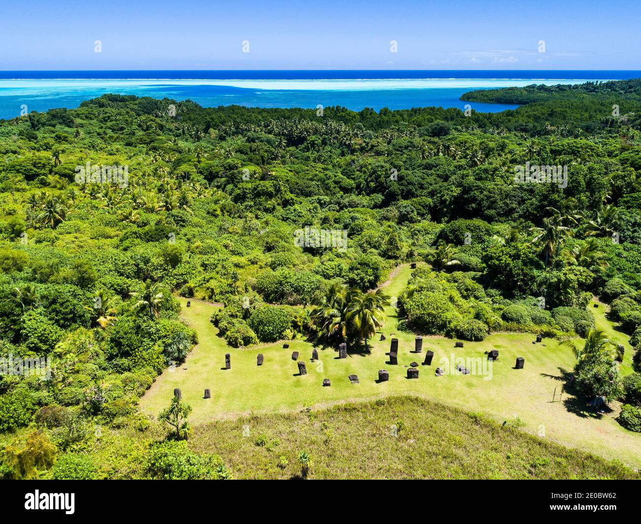 Badrulchau Stone Monoliths, stone face monoliths, coral sea ...