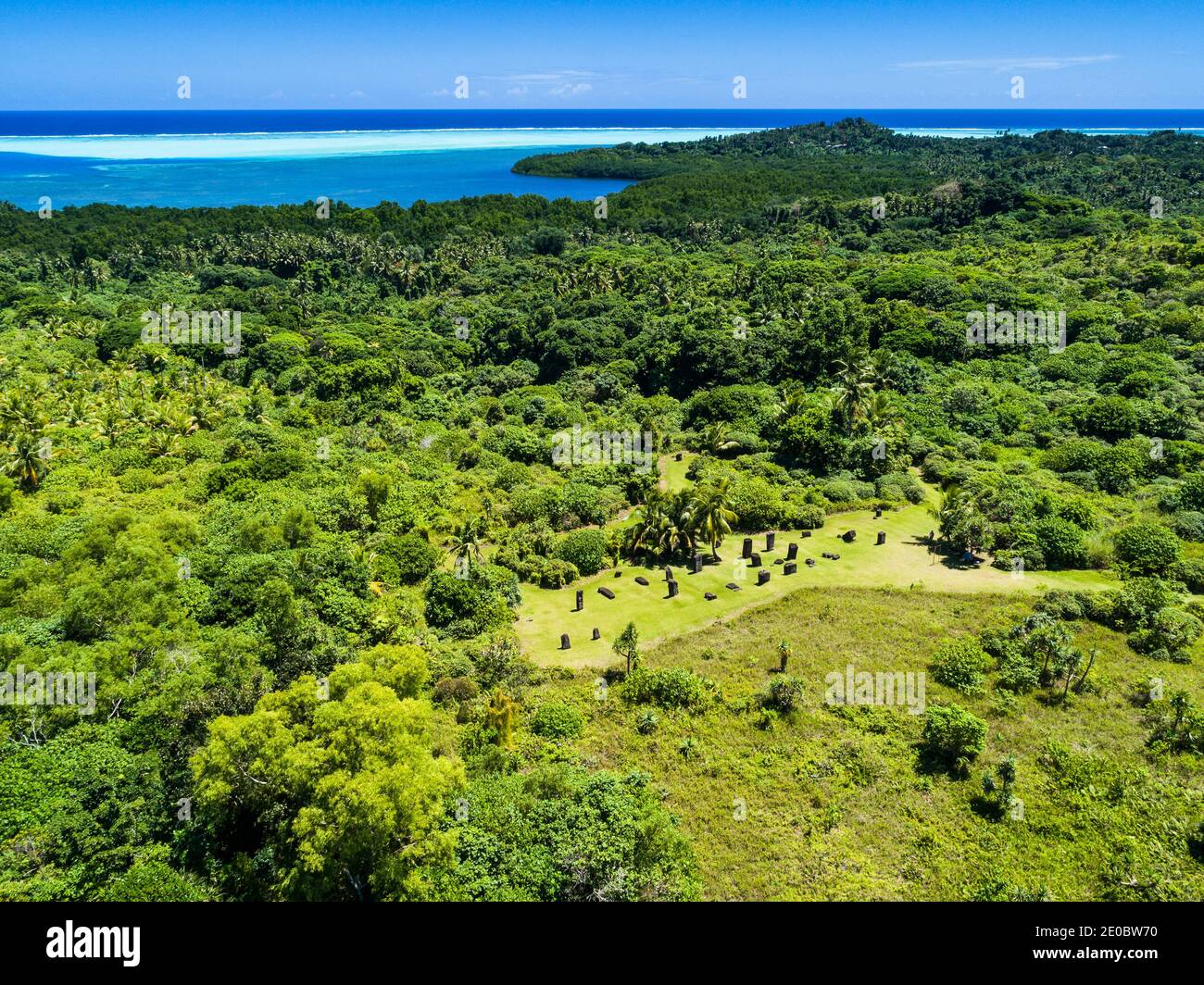 Badrulchau Stone Monoliths, stone face monoliths, coral sea ...