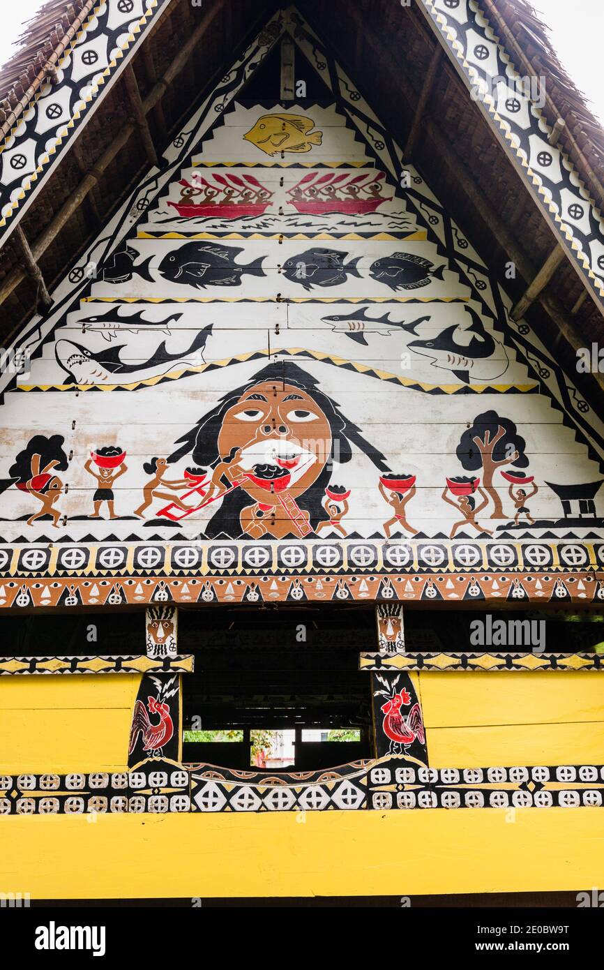Palau traditional bai hi-res stock photography and images - Alamy