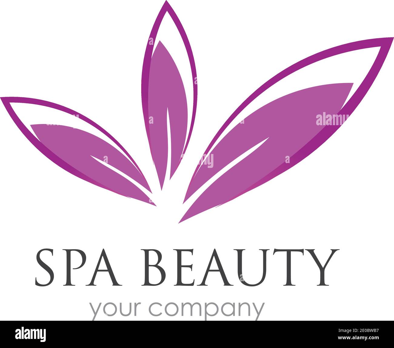 spa logo vector illustration design template Stock Vector Image & Art ...