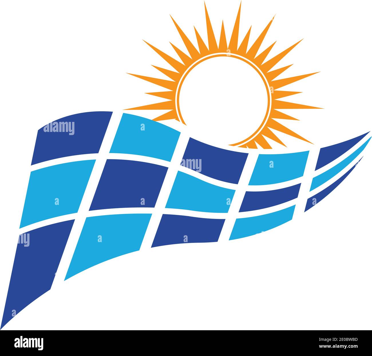 Solar logo energy icon vector design Stock Vector Image & Art - Alamy