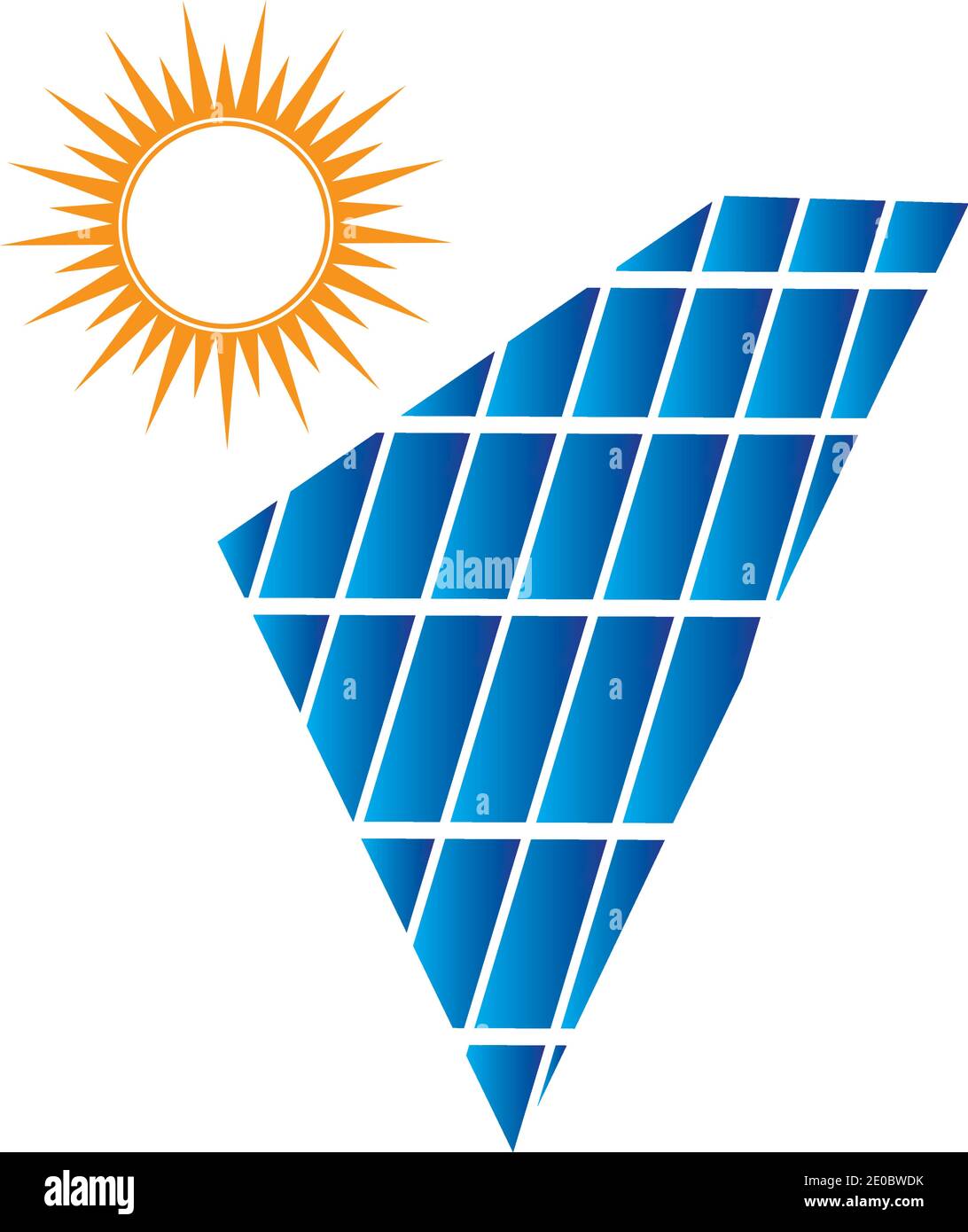 Solar logo energy icon vector design Stock Vector Image & Art - Alamy