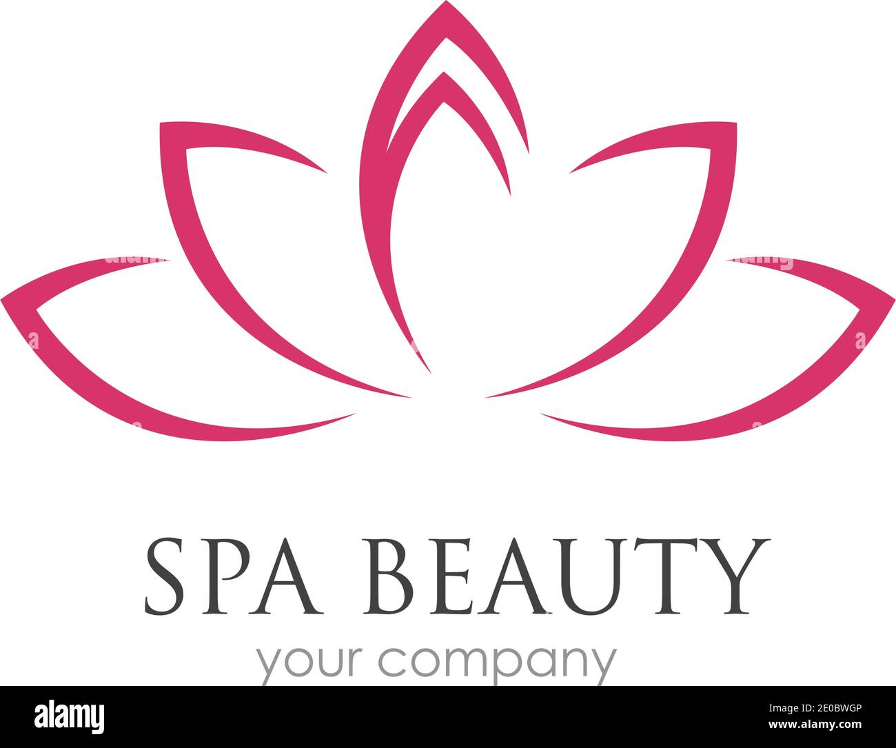 spa logo vector illustration design template Stock Vector Image & Art ...