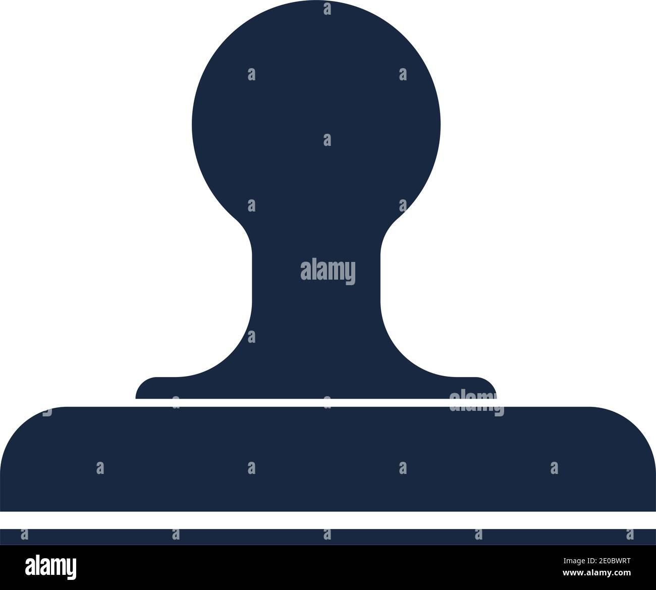 Stamp logo Icon Flat vector illustration design template Stock Vector ...