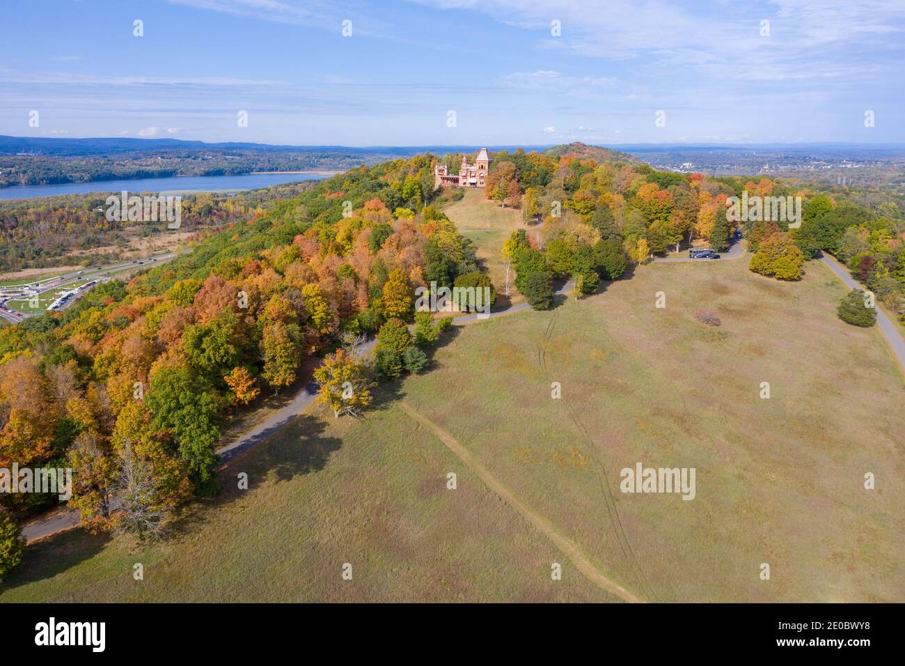 Olana State Historic Site. The home of Frederic Edwin Church in Hudson ...