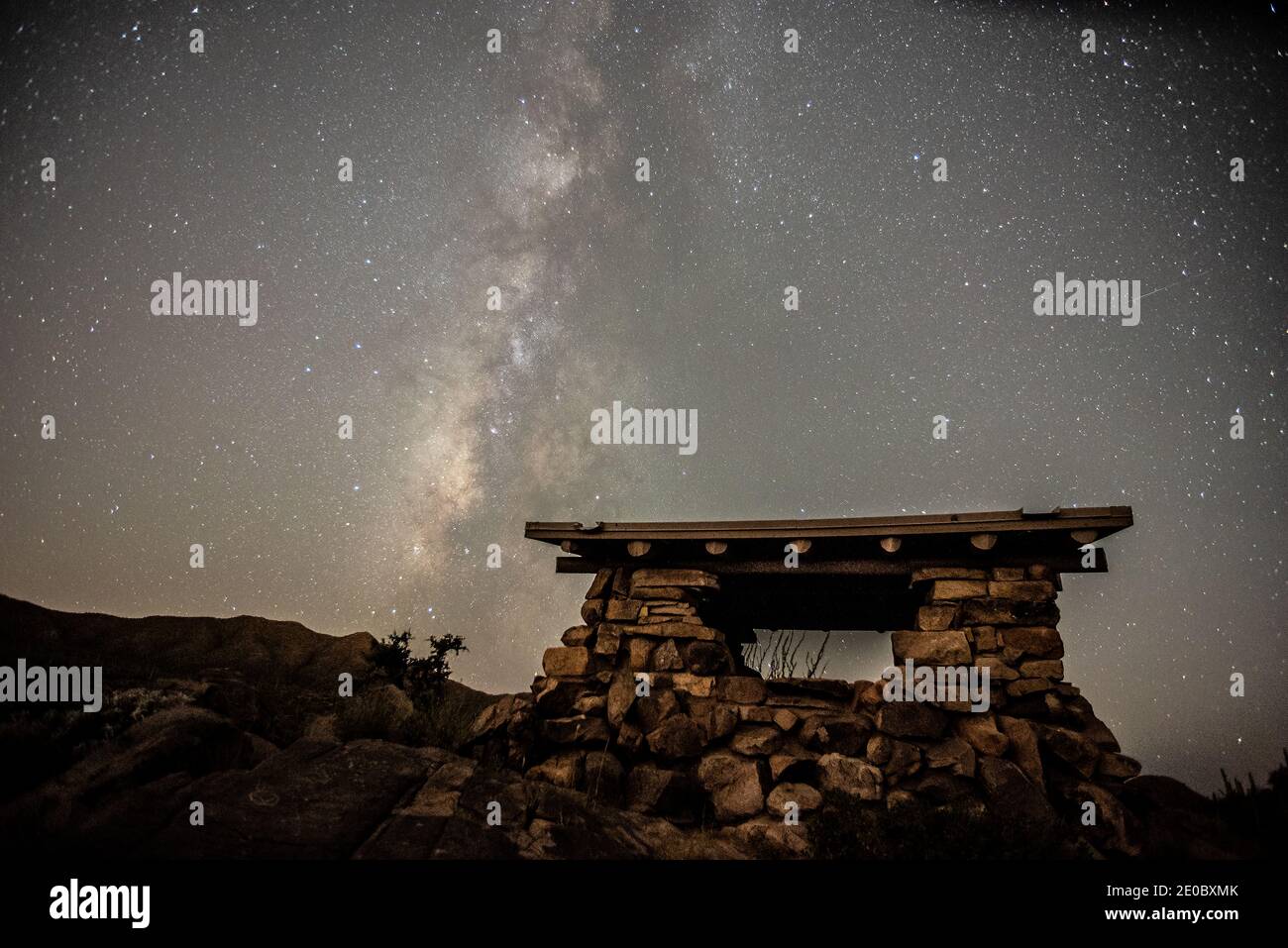Milky way and building hi-res stock photography and images - Alamy
