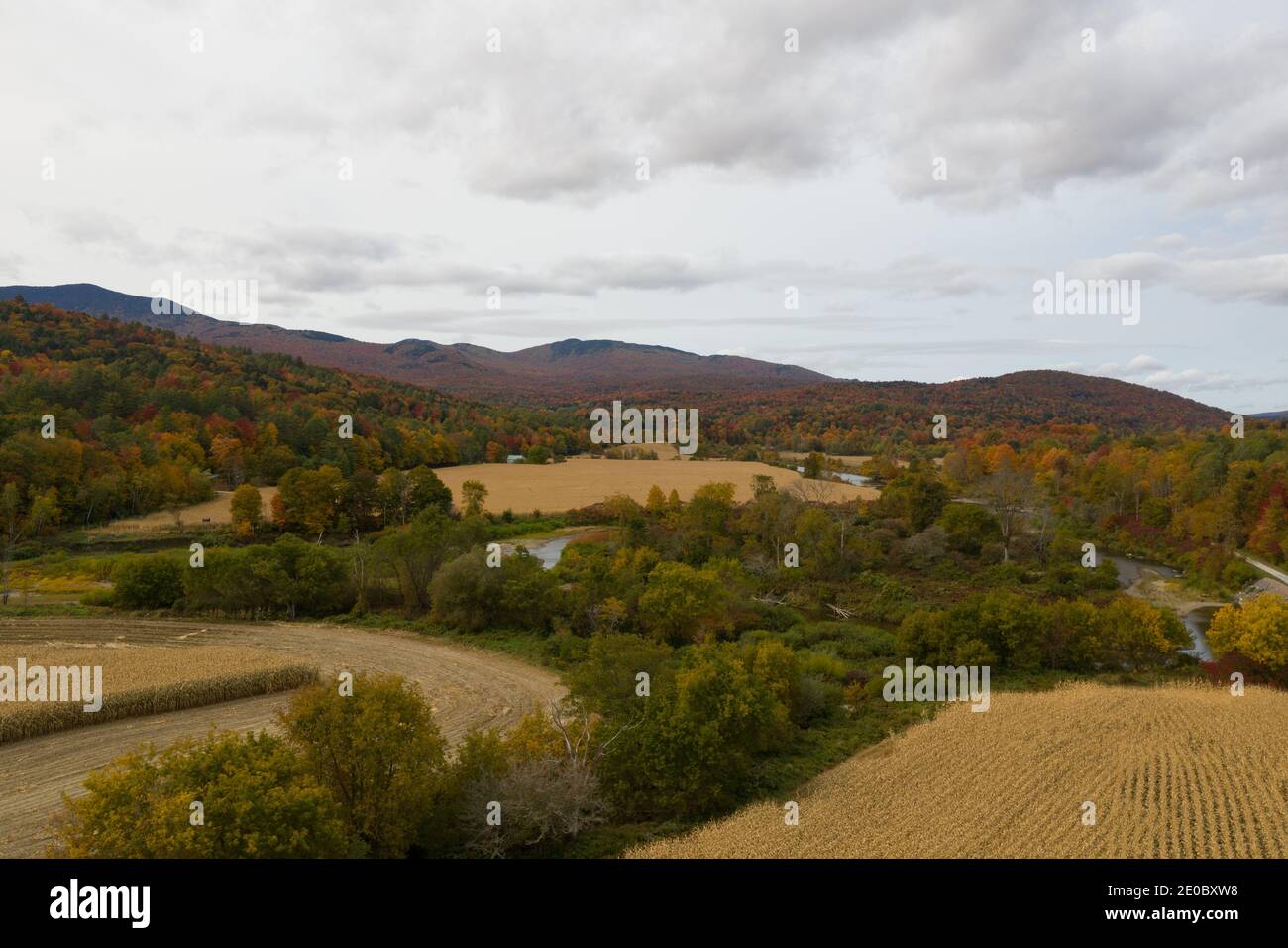 Corn field in vermont hi-res stock photography and images - Alamy