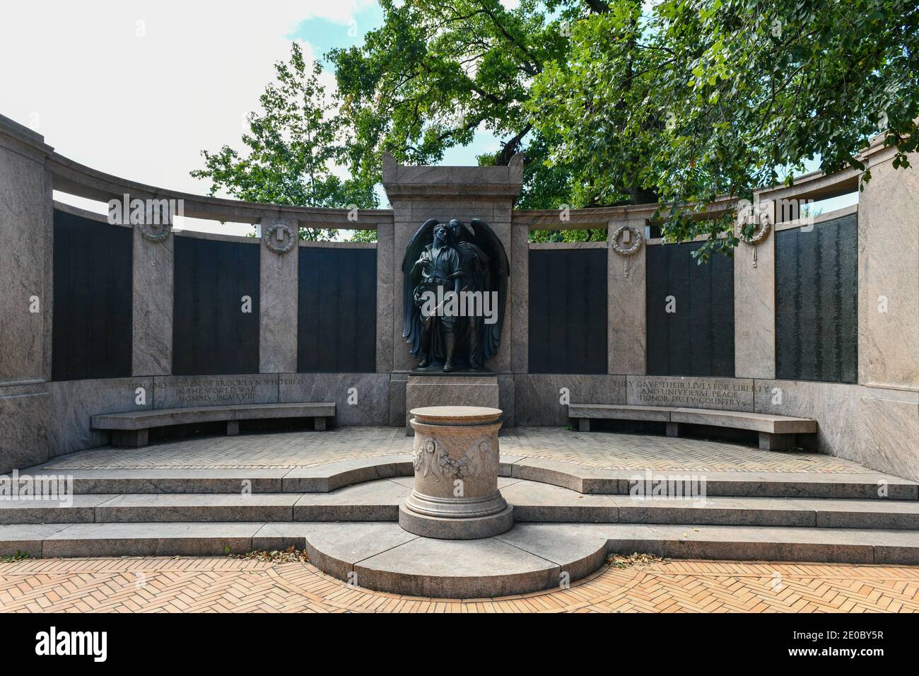 Brooklyn, New York - Sept 20, 2020: Prospect Park War Memorial ...