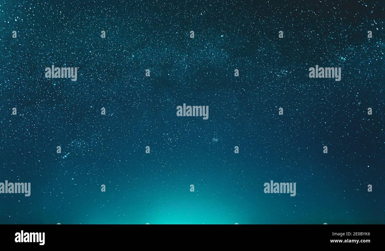 Night Sky Glowing Stars Background Backdrop With Sky Gradient ...