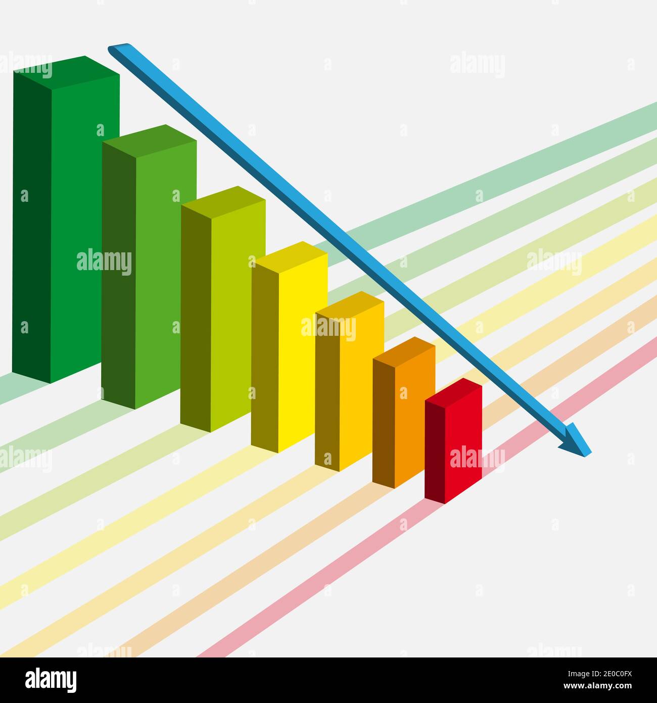 Arrow chart lines hi-res stock photography and images - Alamy