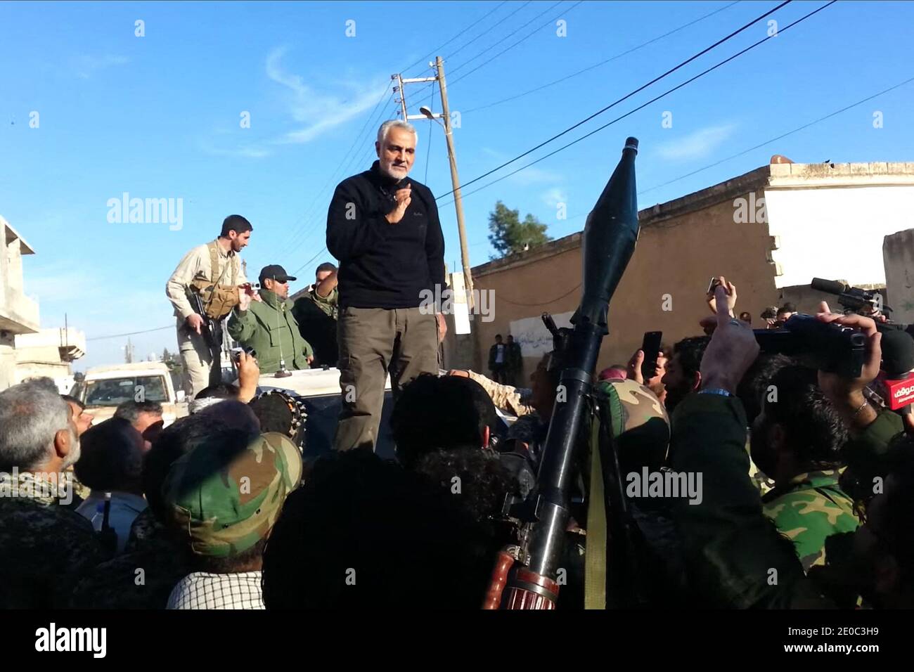 Qasem soleimani portrait hi-res stock photography and images - Alamy