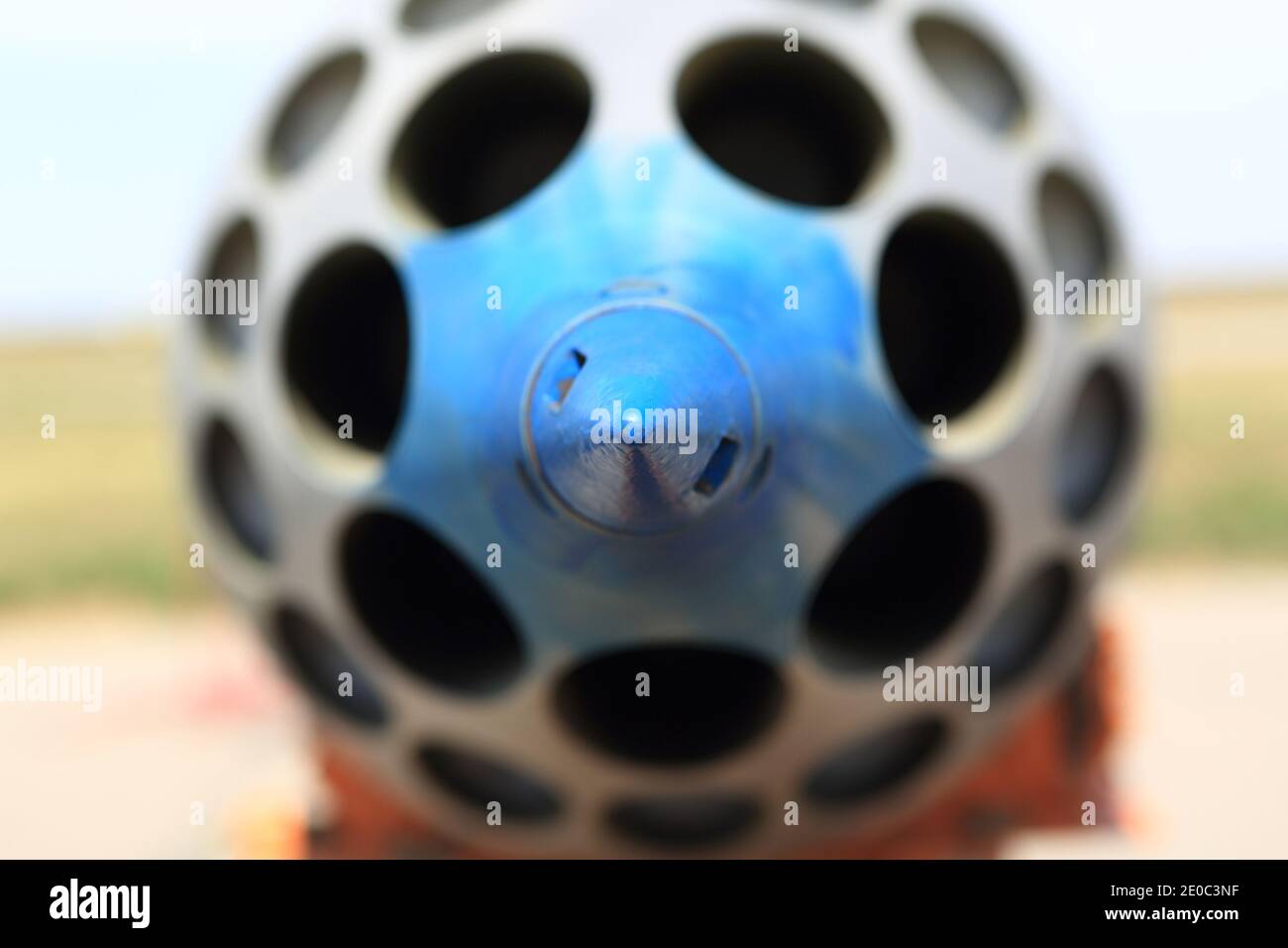 Details of aerial bomb at the airfield Stock Photo - Alamy