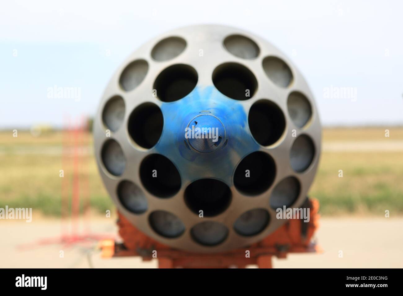 The aerial bomb at the airfield in summer Stock Photo - Alamy