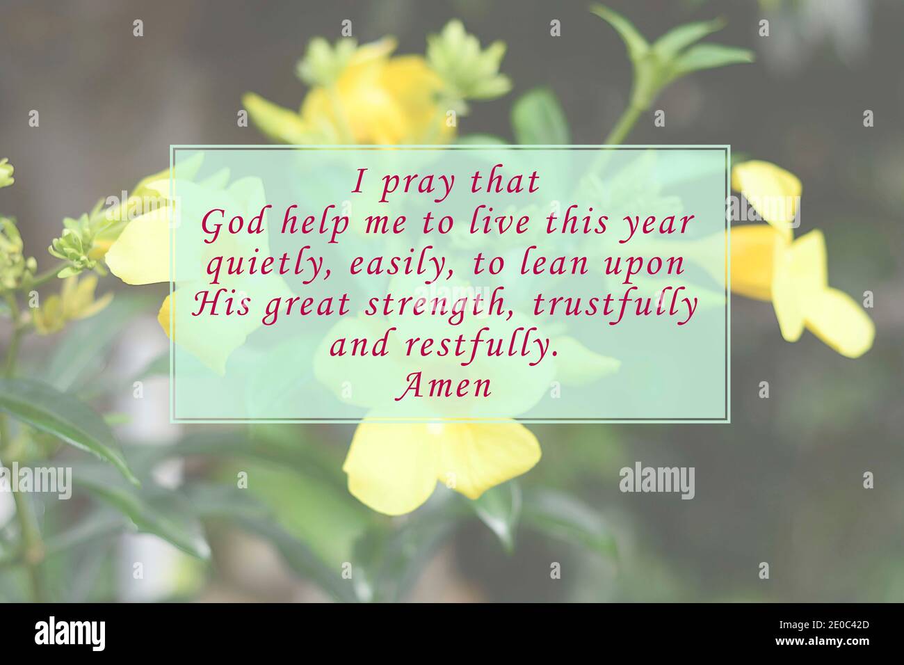Family prayer card hi-res stock photography and images - Alamy