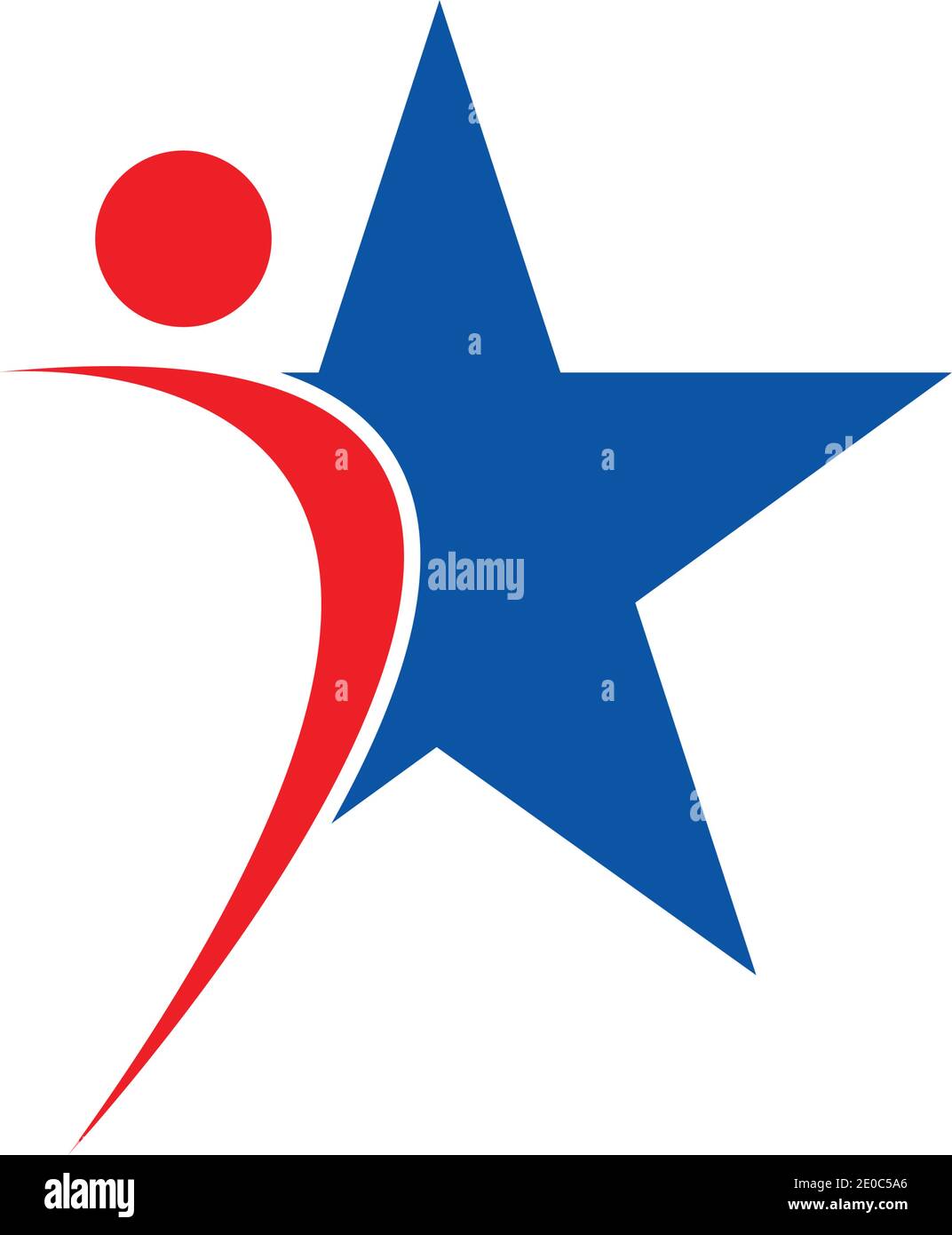 Star success people care logo and symbols template Stock Vector Image ...