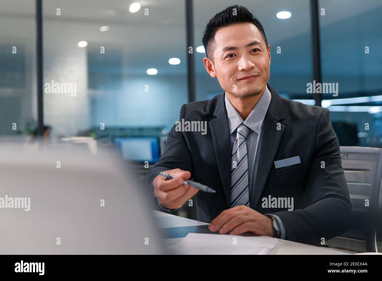 Young men the personnel of the service Stock Photo - Alamy