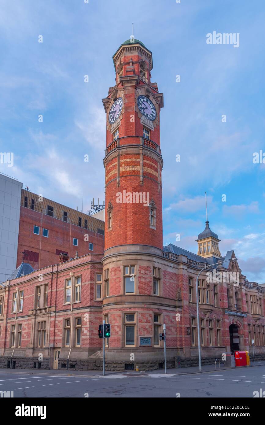 Launceston post office building in tasmania, Australia Stock Photo - Alamy