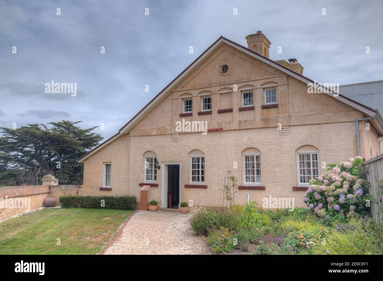 Mansion at Woolmers estate – world heritage convict site in Tasmania ...
