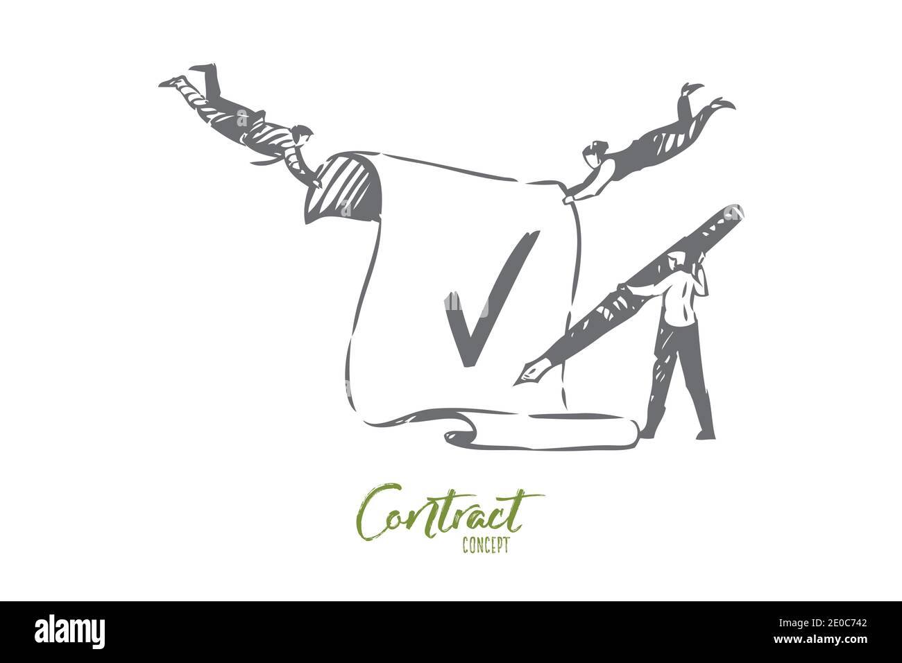 Poster signing Stock Vector Images - Alamy