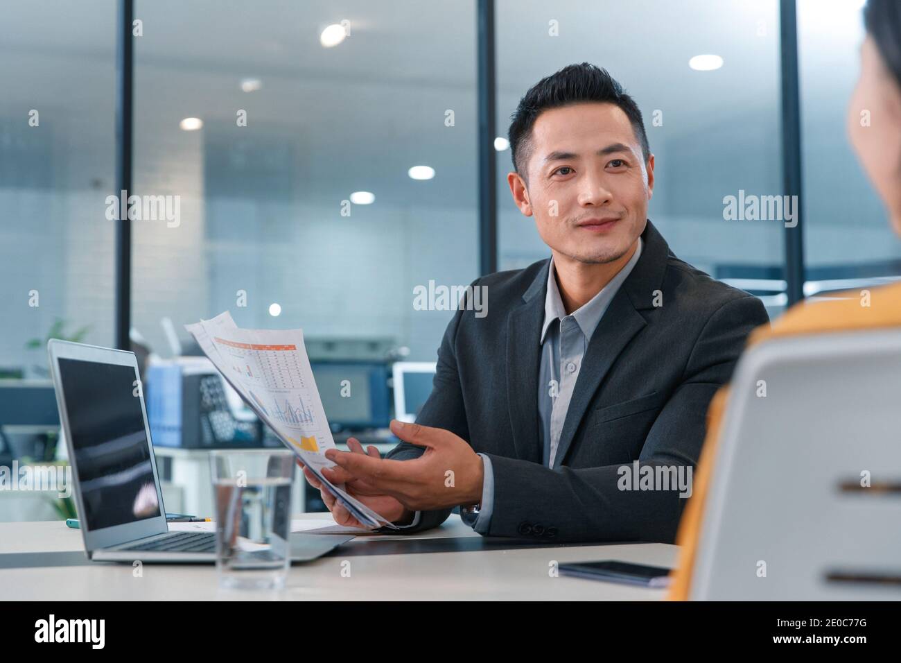 Business people to apply for a job interview Stock Photo - Alamy