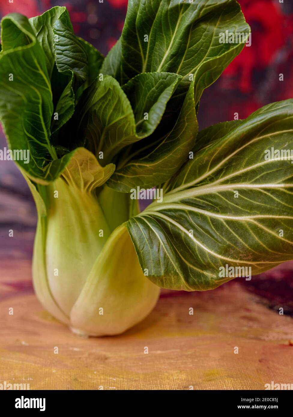 Bok Choi, leafy vegetable still-life Stock Photo - Alamy