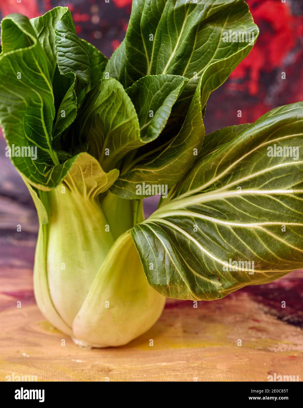 Bok Choi, leafy vegetable still-life Stock Photo - Alamy