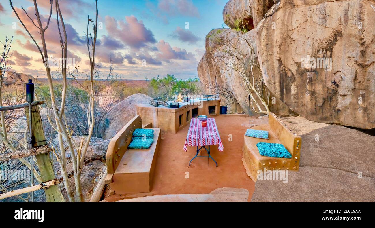 Large boulders desert landscape in hi-res stock photography and images ...