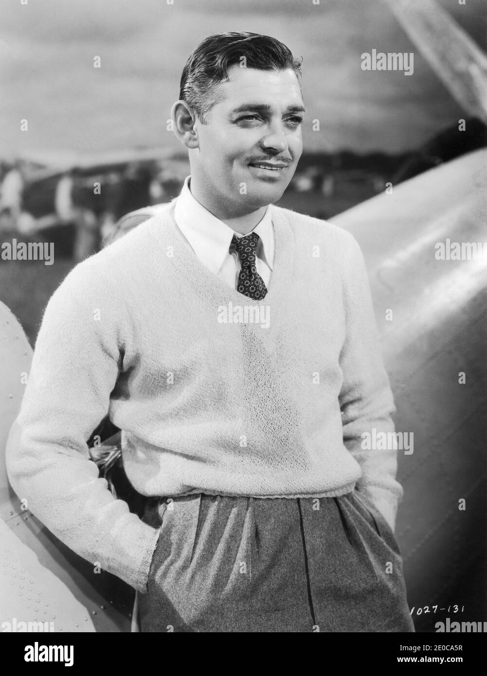 Clark gable test pilot 1938 Black and White Stock Photos & Images - Alamy
