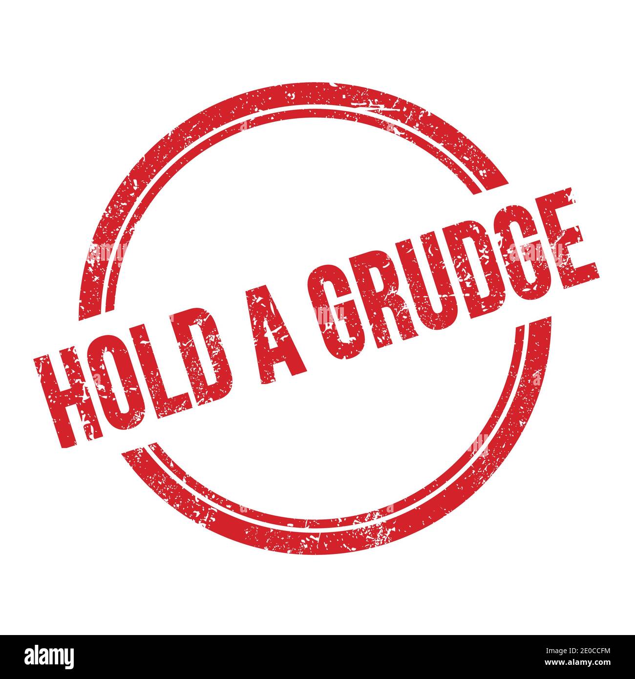Hold a grudge word hi-res stock photography and images - Alamy