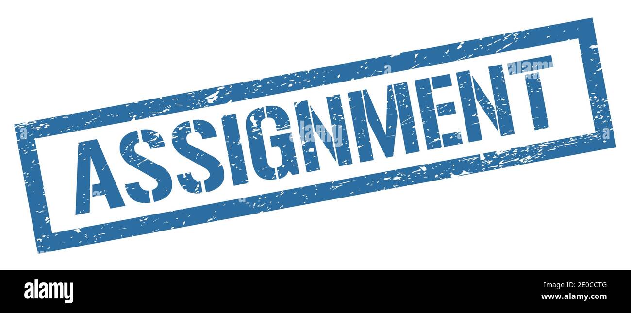 Assignment word hi-res stock photography and images - Alamy