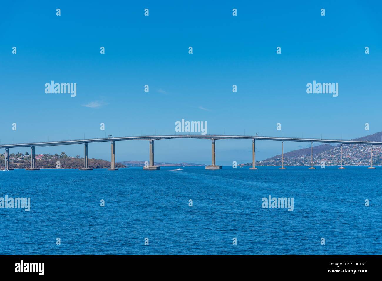 Tasman bridge in Hobart, Australia Stock Photo - Alamy
