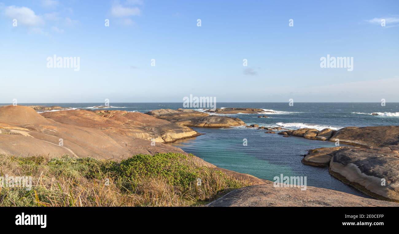 The Elephant Rock in the William Bay National Park close to Denmark in ...