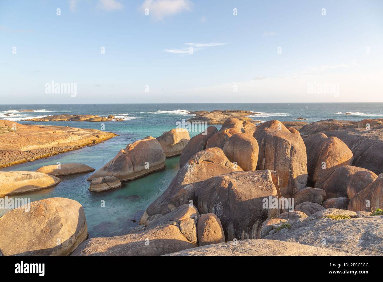 The Elephant Rock in the William Bay National Park close to Denmark in ...