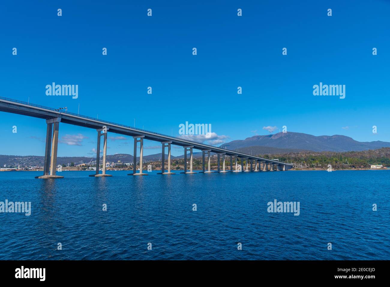 Tasman bridge in Hobart, Australia Stock Photo - Alamy