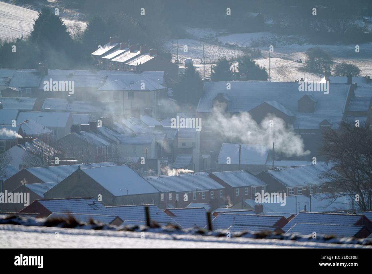 Bishop auckland snow hi-res stock photography and images - Alamy