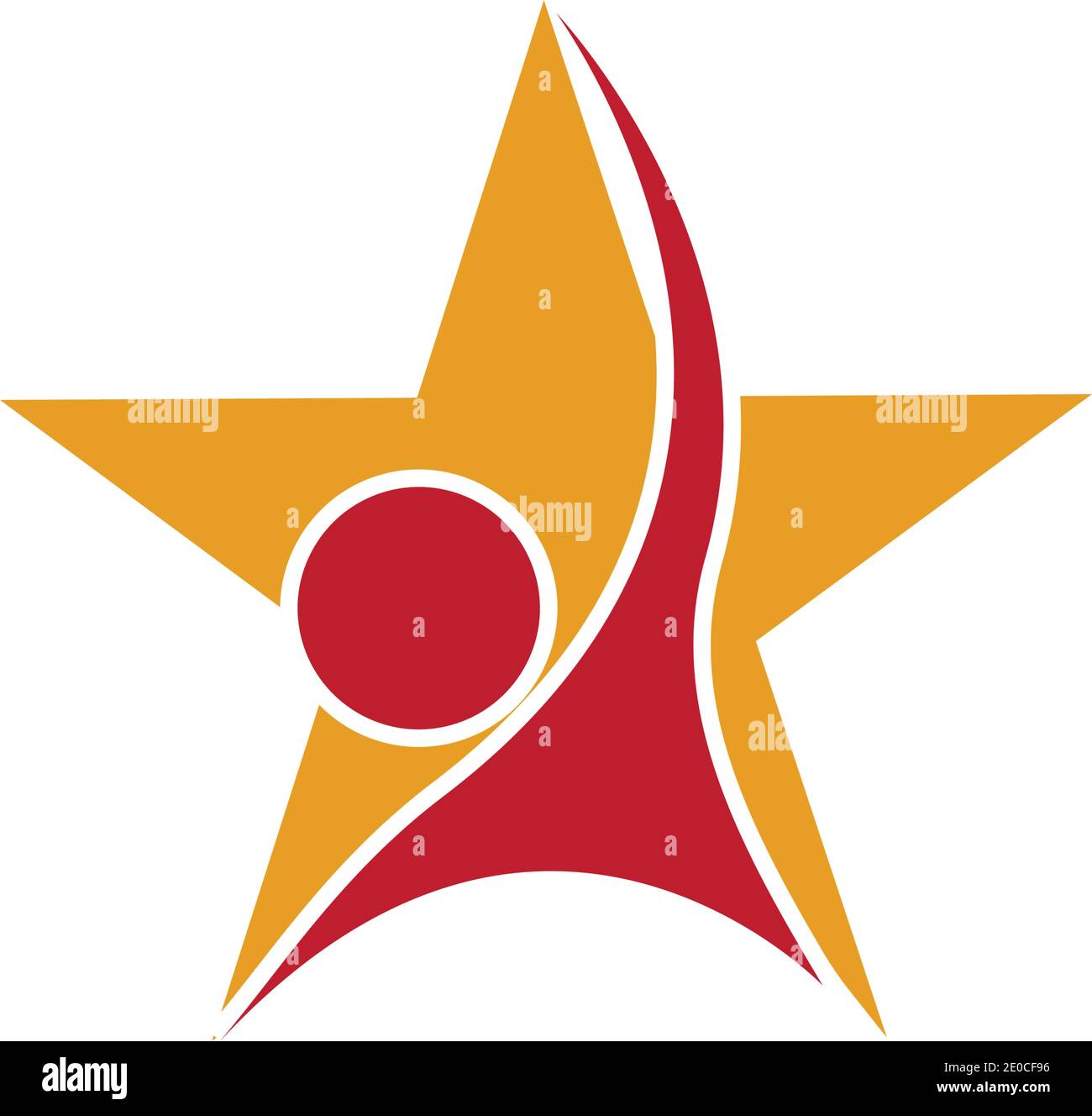 Star success people care logo and symbols template Stock Vector Image ...