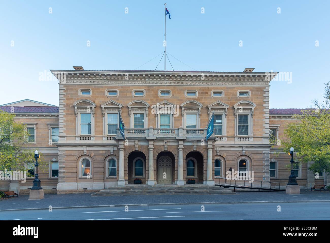 Hobart city hall hi-res stock photography and images - Alamy