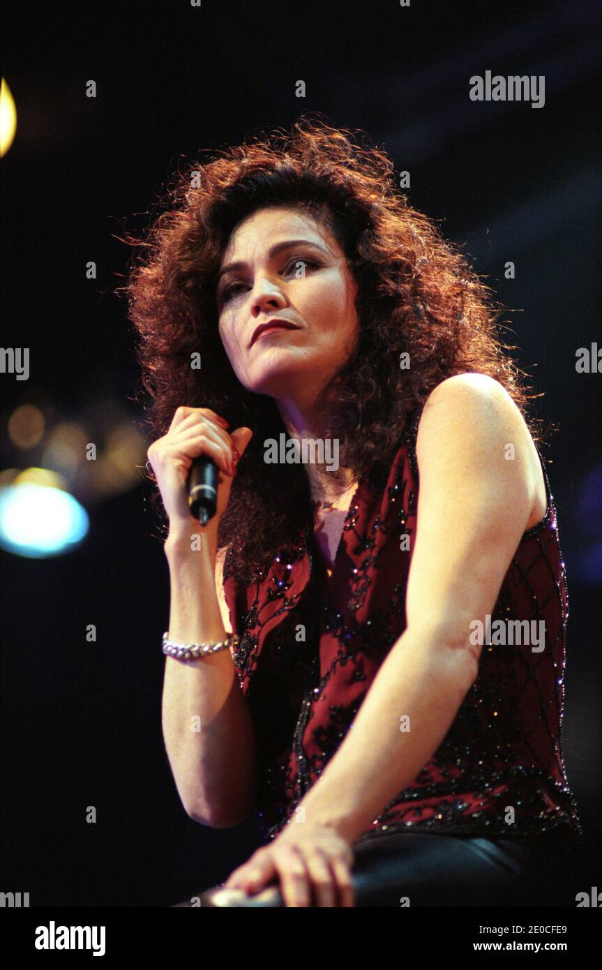 Alannah Myles on stage at The Big Twix Mix Concert held at The ...