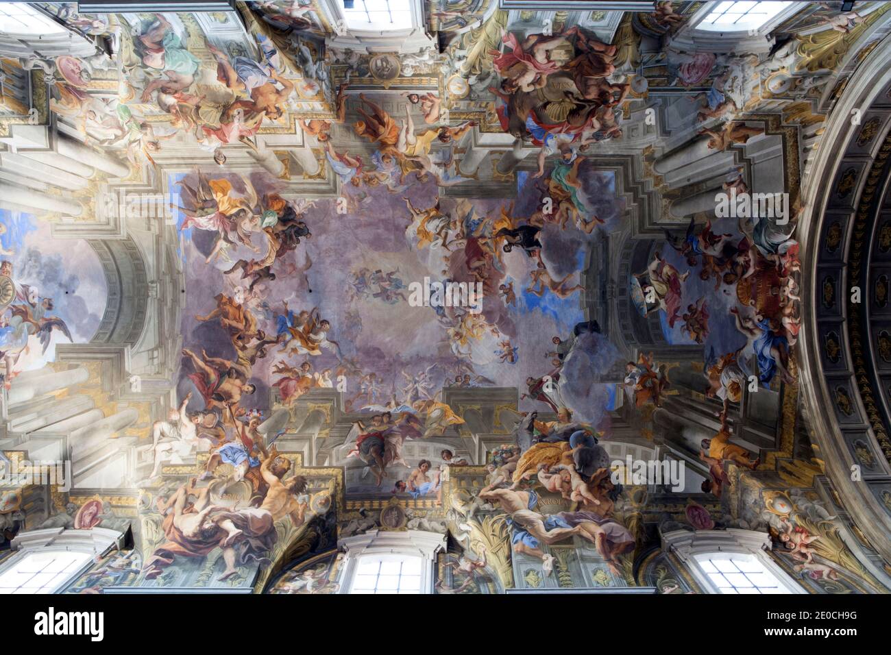 A Short Cut to Paradise, Andrea Pozzo ceiling at the church of St ...