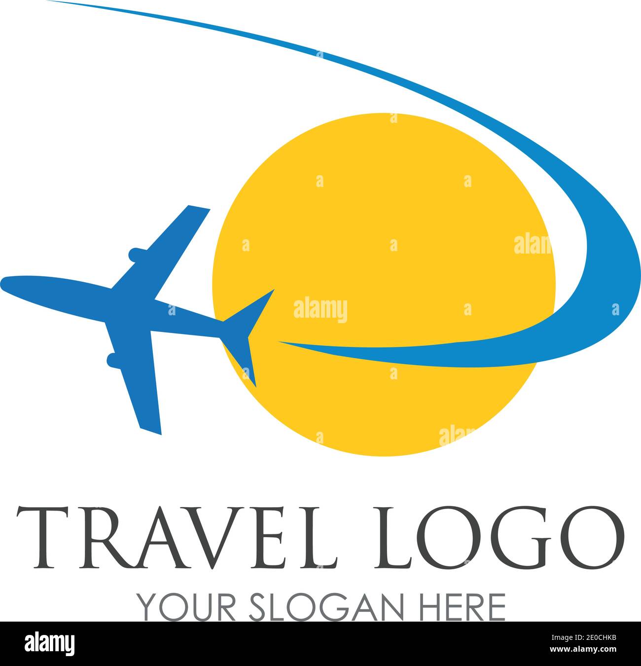 Travel logo vector icon design template-vector Stock Vector Image & Art ...