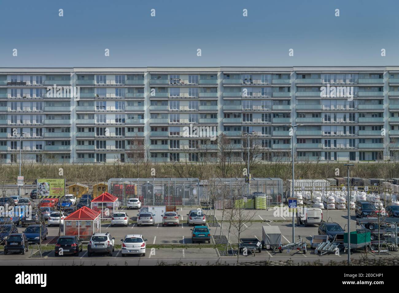 Neubau, Wohnhaus, Seesener Strasse, Halensee, Berlin, Deutschland Stock ...