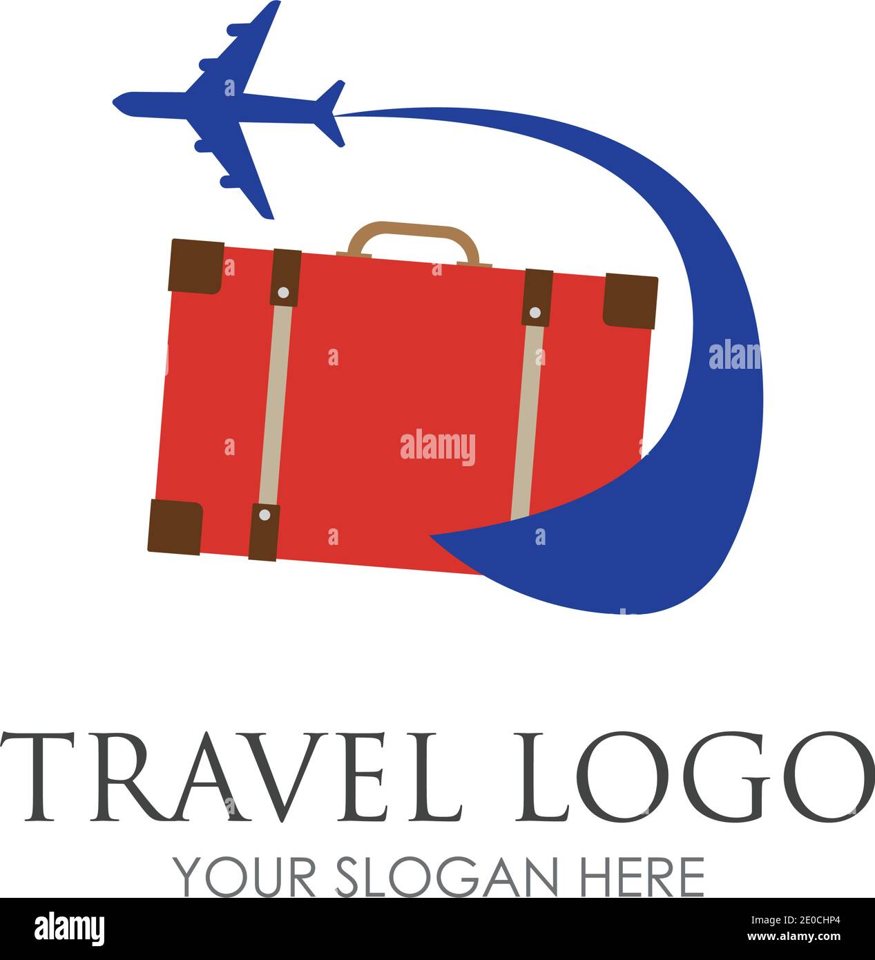 Travel logo vector icon design template-vector Stock Vector Image & Art ...