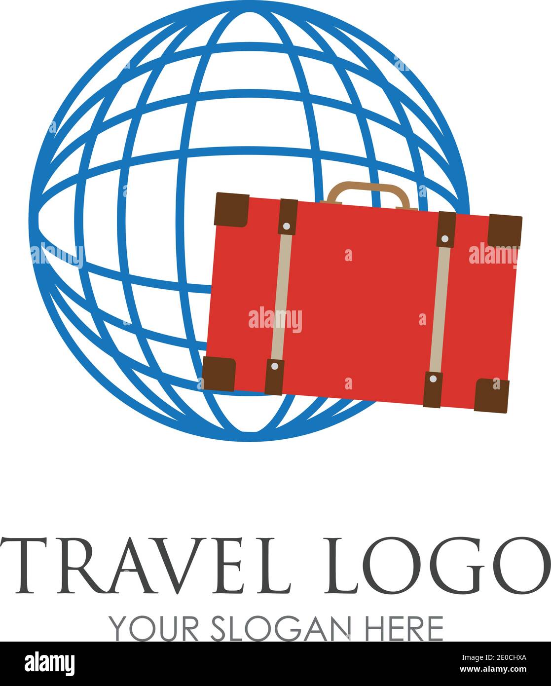Travel logo vector icon design template-vector Stock Vector Image & Art ...