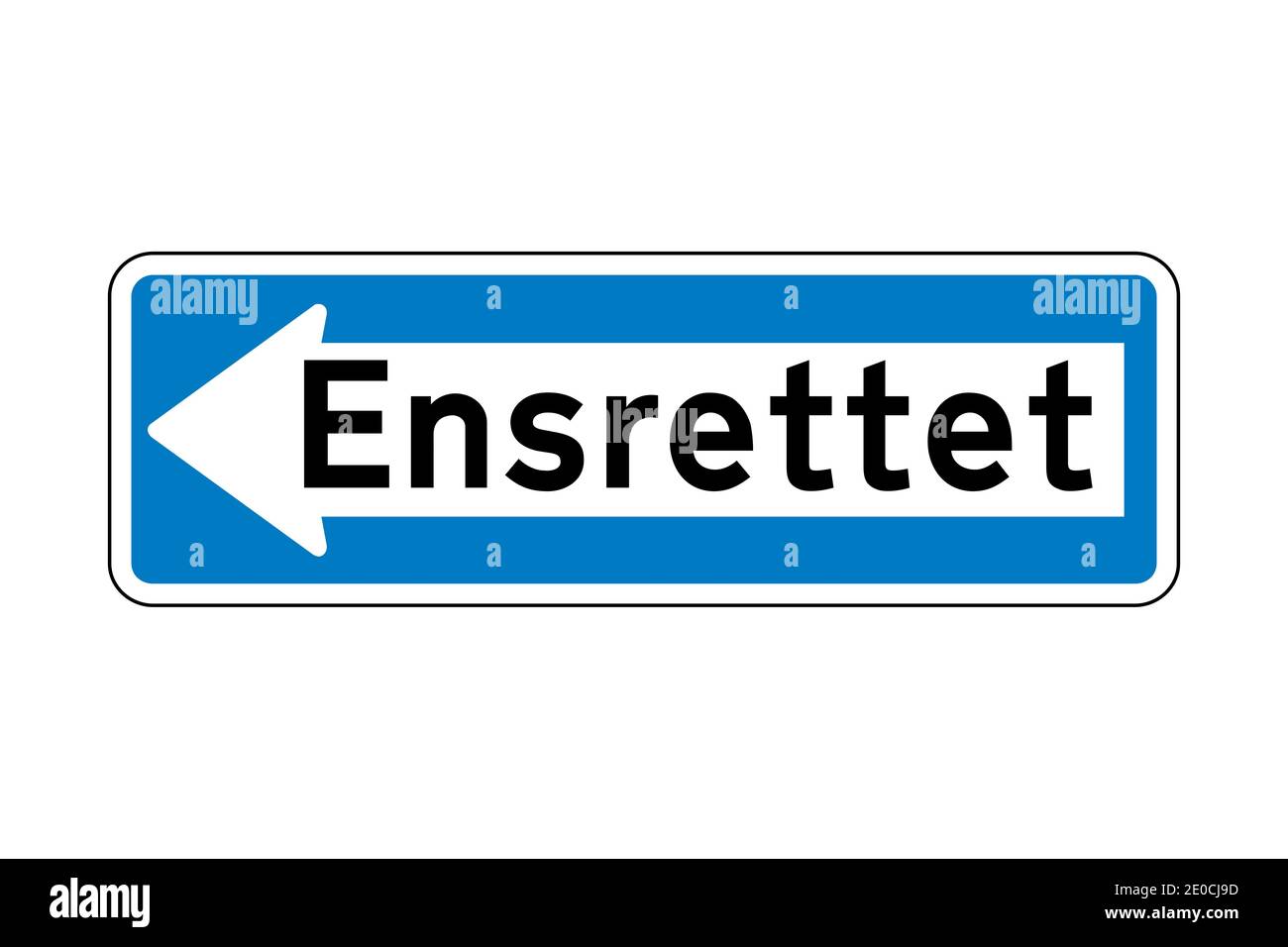 One way sign in Cut Out Stock Images & Pictures - Alamy