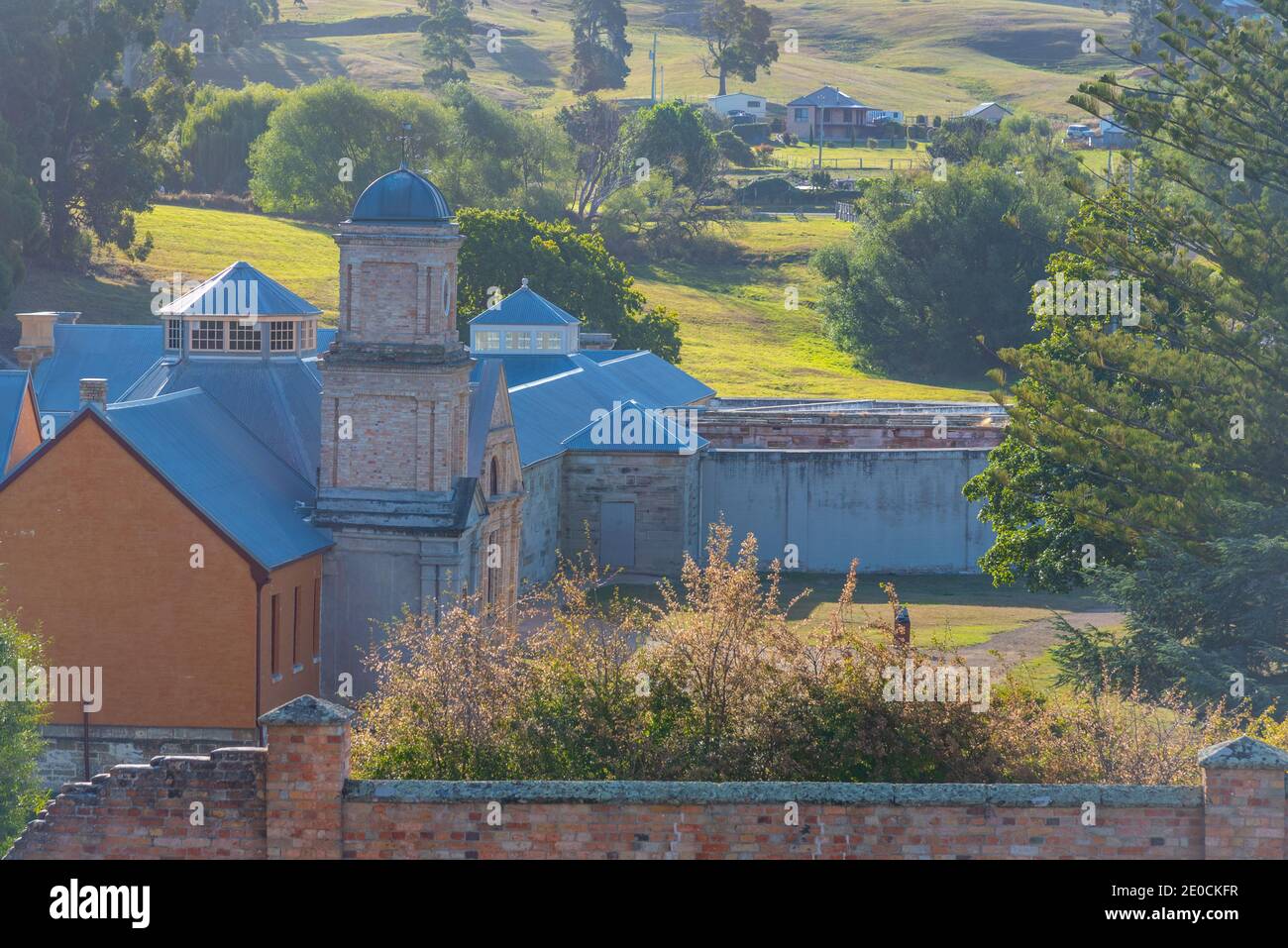 The asylum and separate prison at Port Arthur Historic site in Tasmania ...