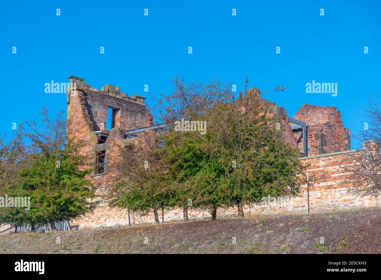 Hospital at Port Arthur Historic site in Tasmania, Australia Stock ...