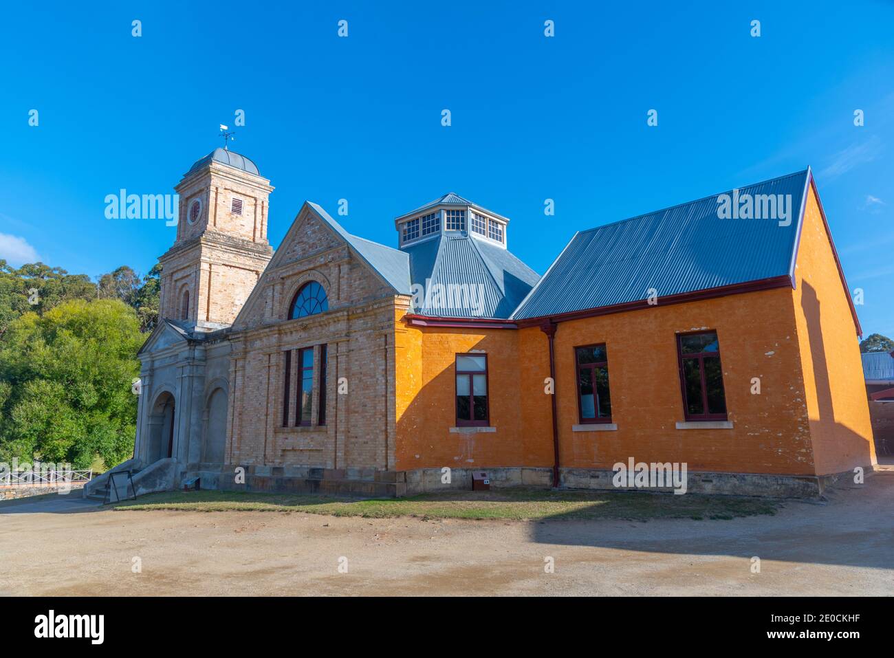 The separate prison port arthur historic penal colony hi-res stock ...