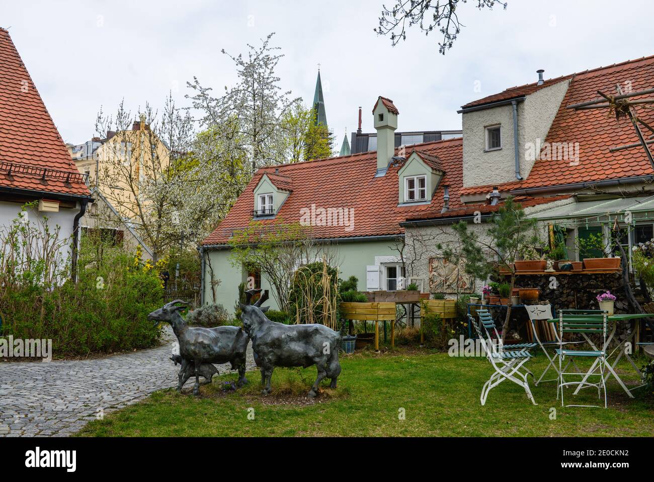 Herbergshaus, Preysingstrasse, Alt-Haidhausen, Haidhausen, Muenchen ...