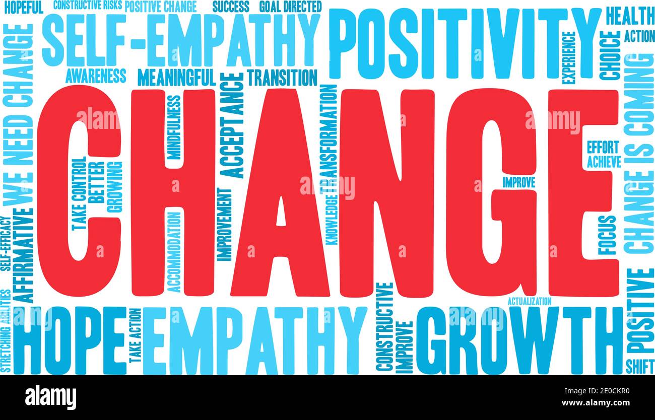 Change word cloud on a white background Stock Vector Image & Art - Alamy